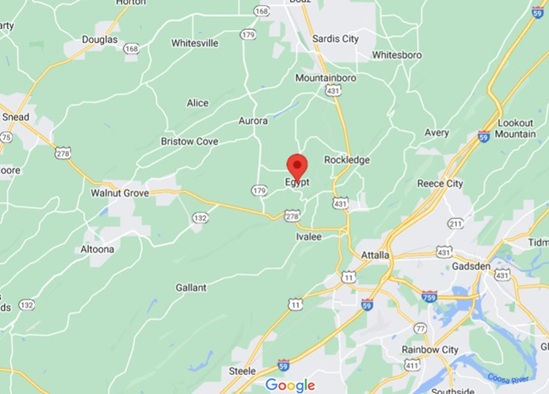 Where is Egypt, Alabama? see regional map & more