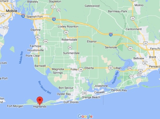 Where is Gulf Highlands, Alabama? see regional map & more