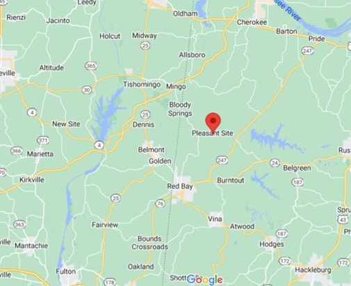 Where is Pleasant Site, Alabama? see regional map & more