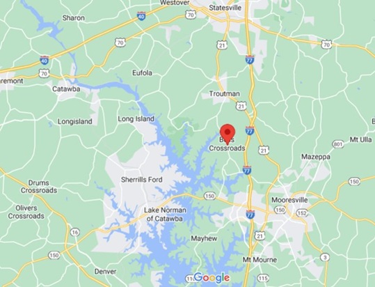 Where is Bells Crossroads, North Carolina? see regional map & more