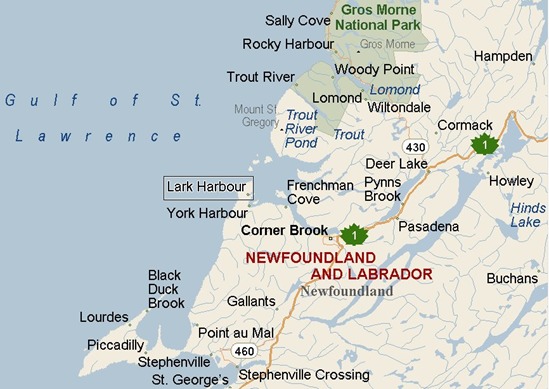 Where is Lake Harbour, Newfoundland? see regional map & more