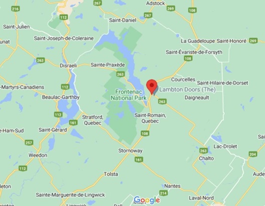 Where is Lambton, Quebec area map & More