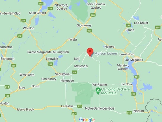 Where is Milan, Quebec regional map & More