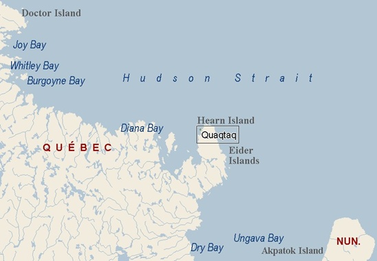 Where is Quaqtaq, Quebec area map & More