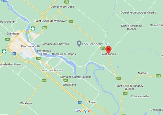 Where is St-Lucien, Quebec area map & More