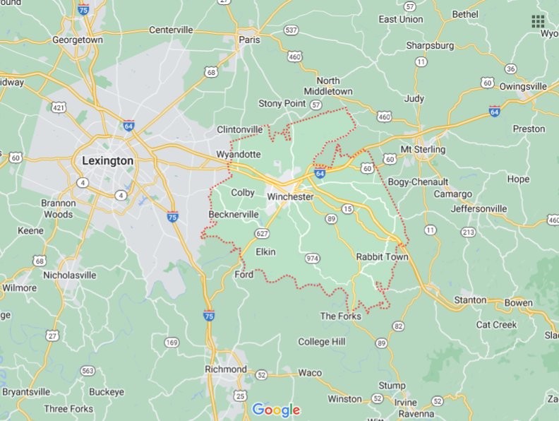 Where Is 40391 Zip Code Regional Map Details Where Is 40391 Zip Code Regional Map Details