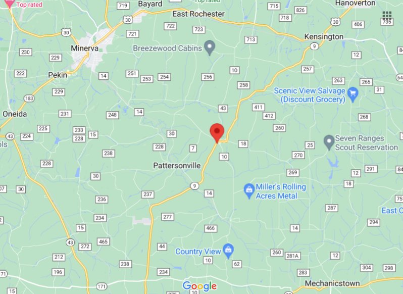 44607 Zip Code Area Map Details
