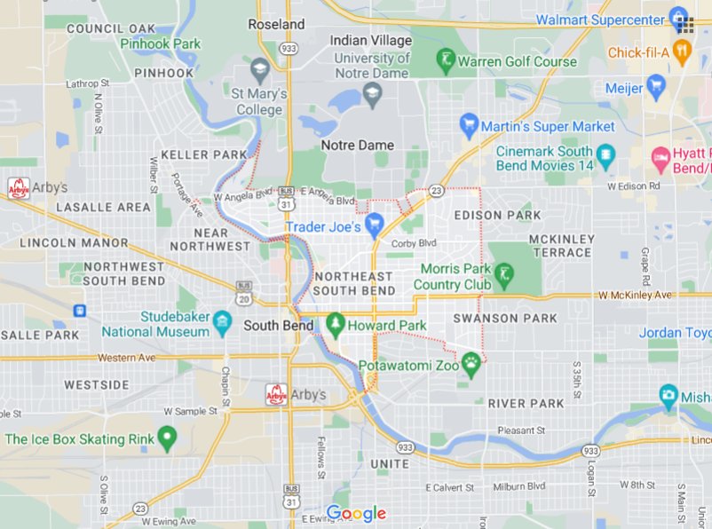 Where Is 46617 Zip Code Regional Map Details Where Is 46617 Zip Code Regional Map Details