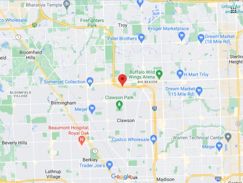 48007 Zip Code Area Map Details 48007 Zip Code Area Map Details